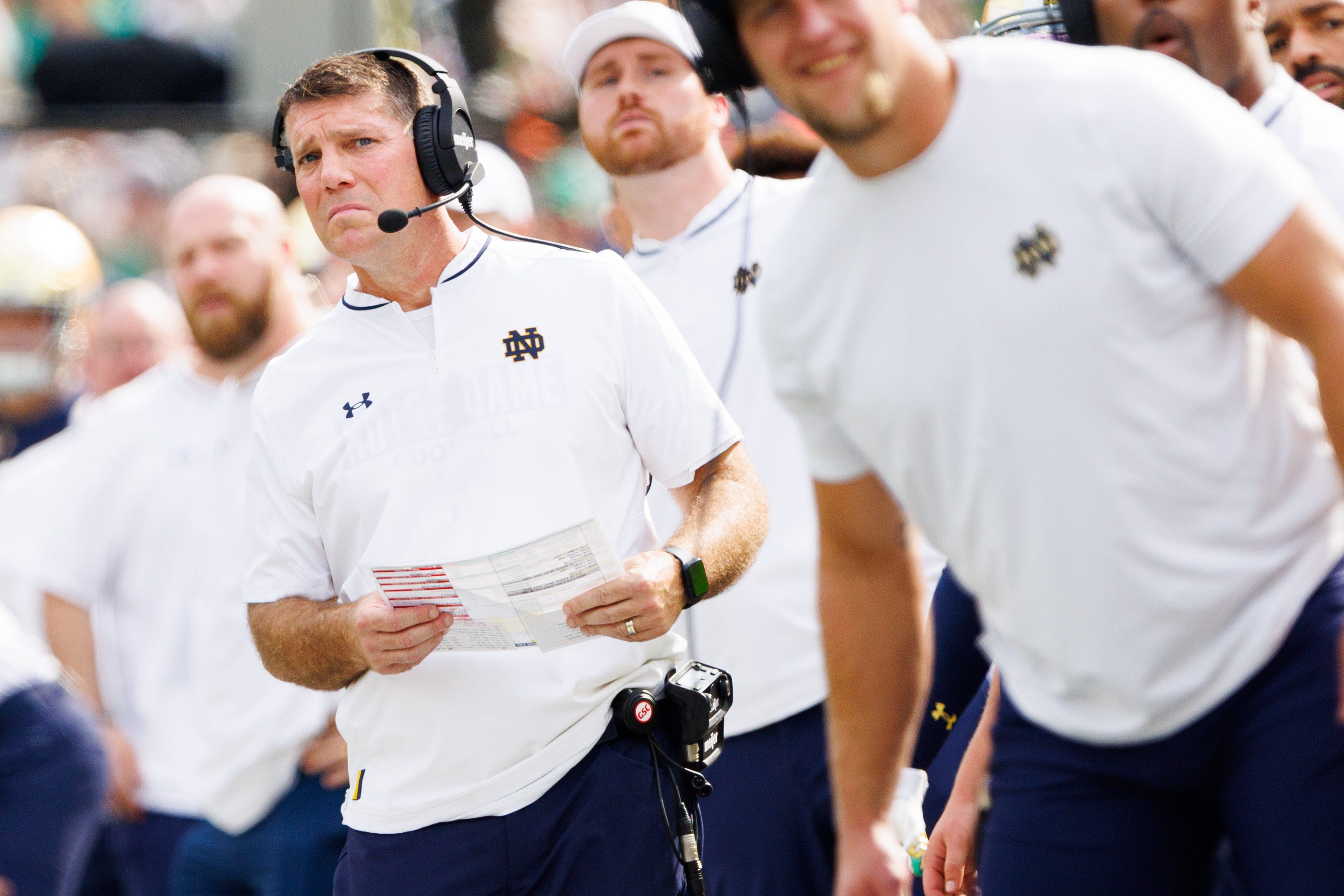 'Dialed in' DC Chris Ash set to face former college teammate when Notre ...