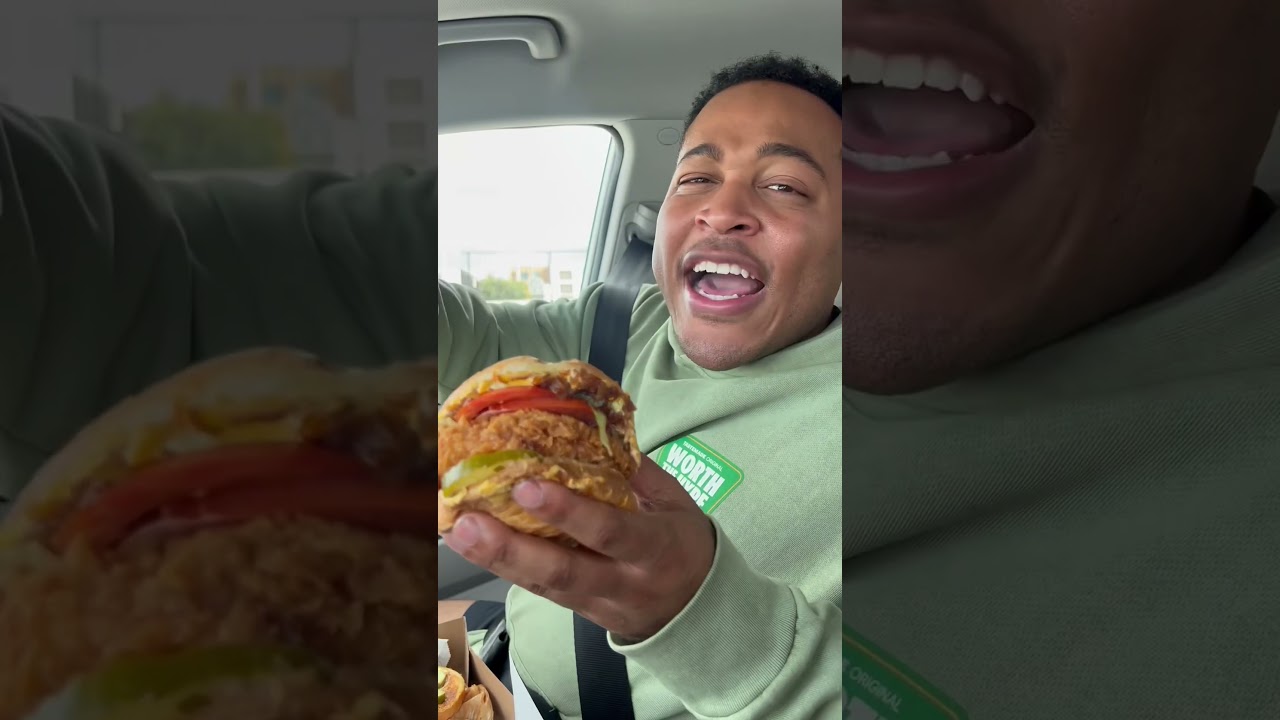 I tried the new In-N-Out chicken sandwich 🍔