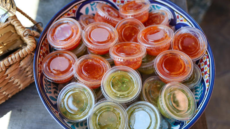 Preserve Jarred Salsa By Freezing It — But Here's What To Know First