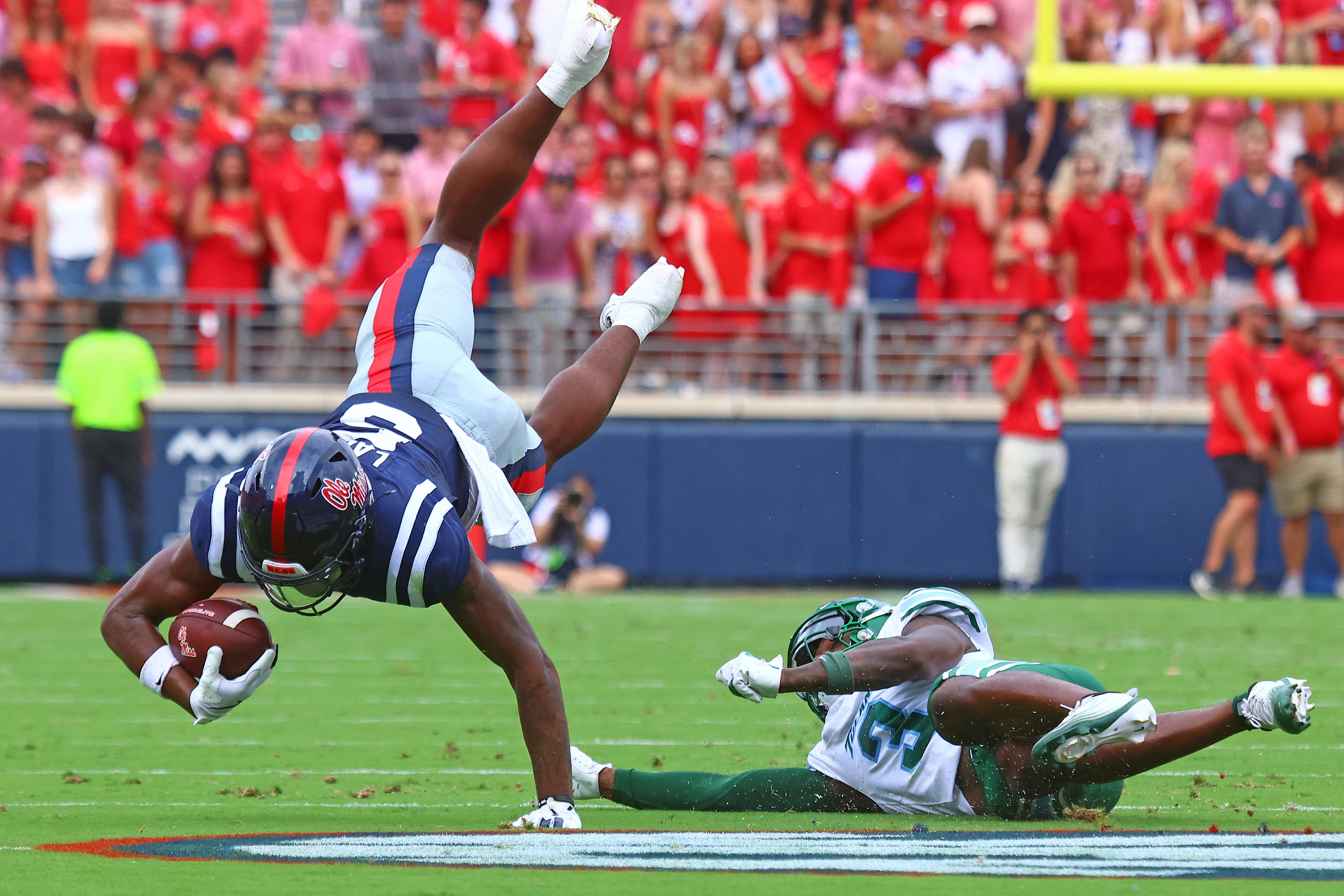 Ole Miss football vs Tulane highlights: Trinidad Chambliss, Rebels rout ...