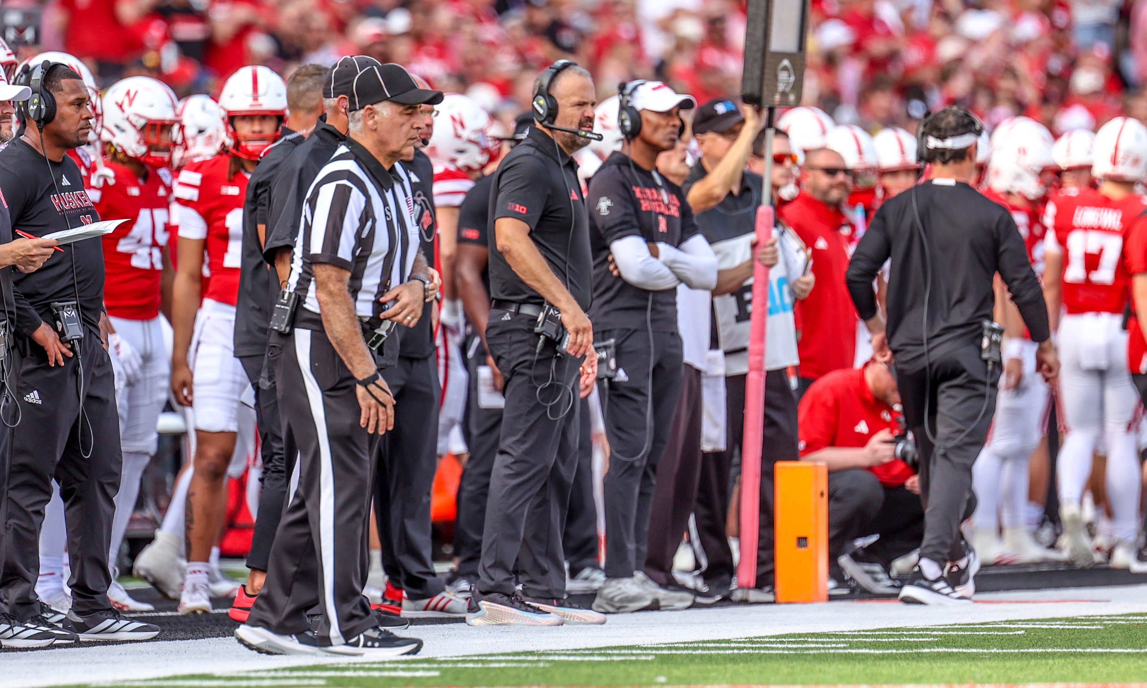 Matt Rhule praises Michigan football’s toughness, reacts to Bryce ...