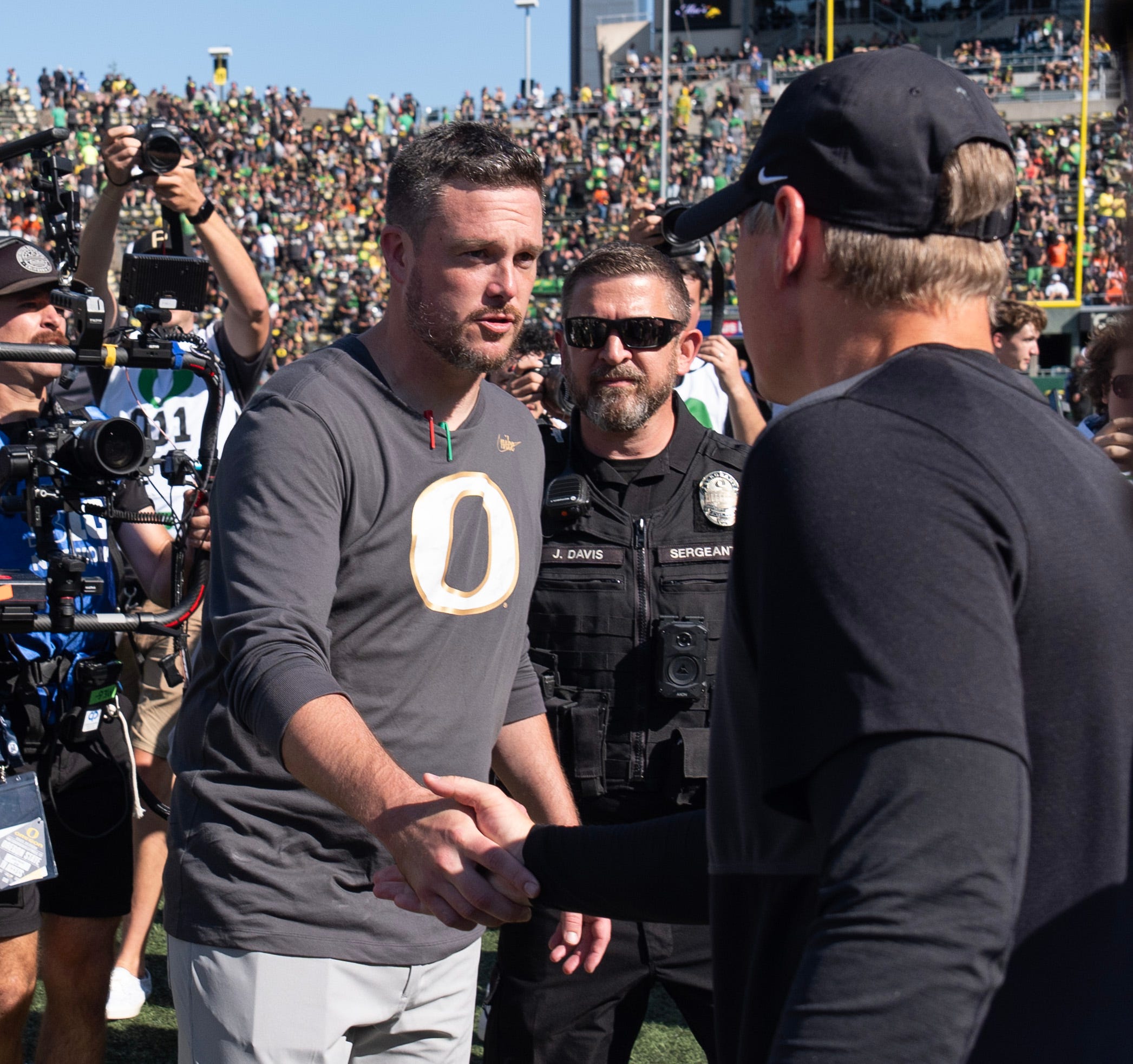 Time to 'move on': Oregon State football blown out by Oregon in rivalry ...