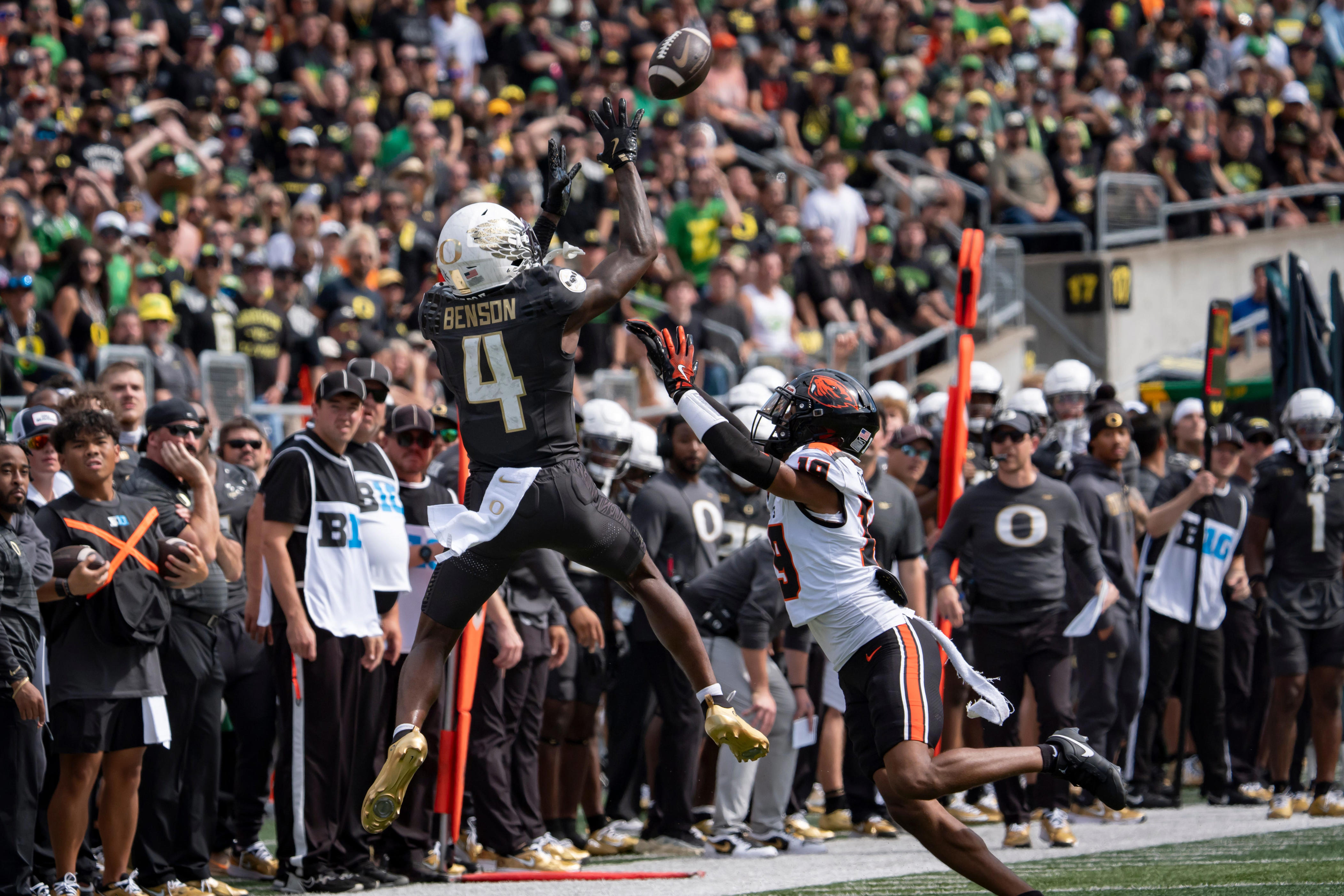 Time to 'move on': Oregon State football blown out by Oregon in rivalry ...