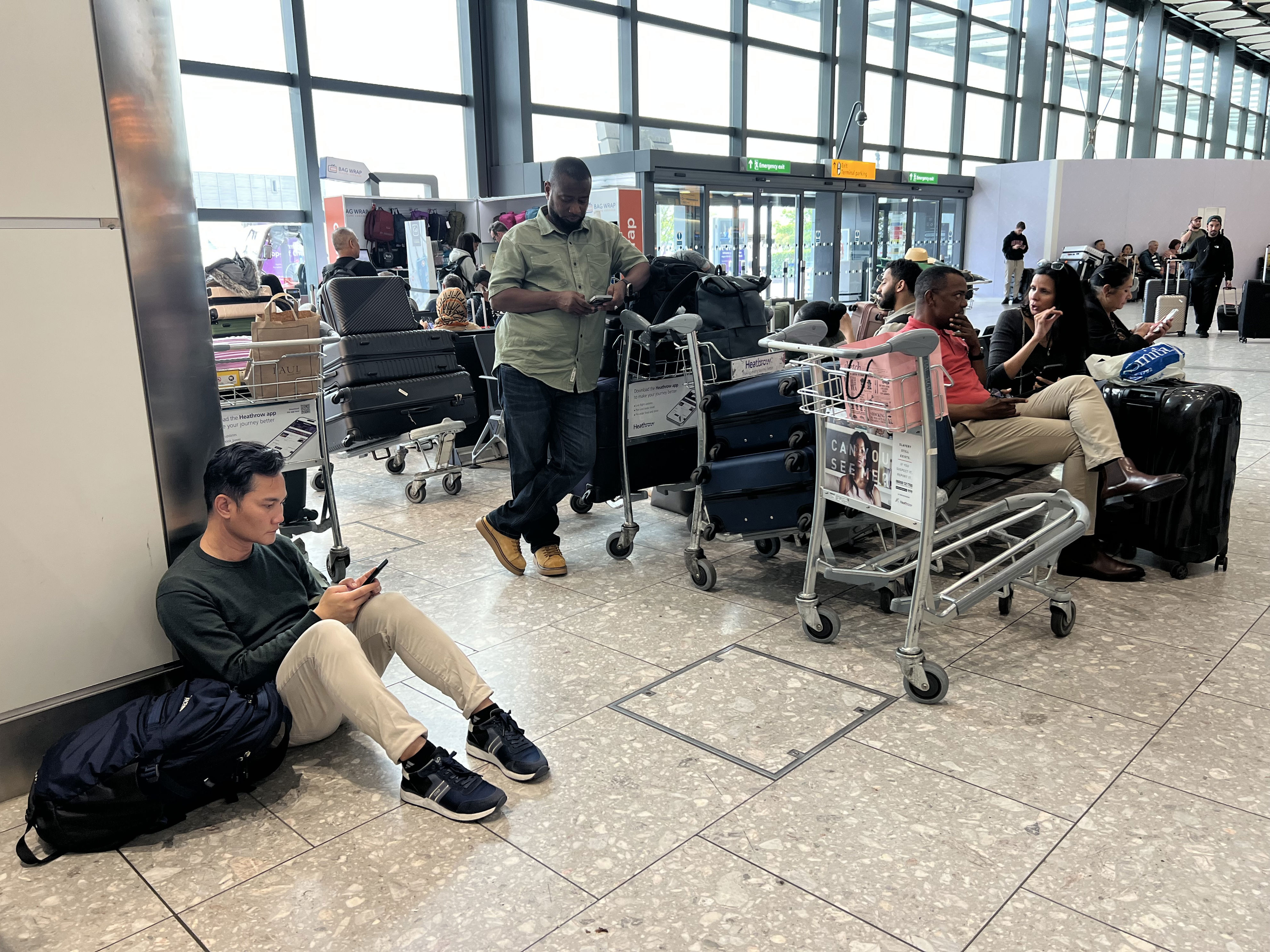 Passengers facing another day of disruption after check-in system ...