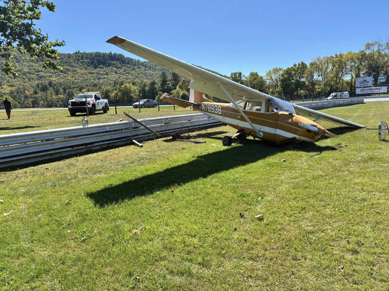 Small plane makes emergency landing at Lime Rock Park, officials say
