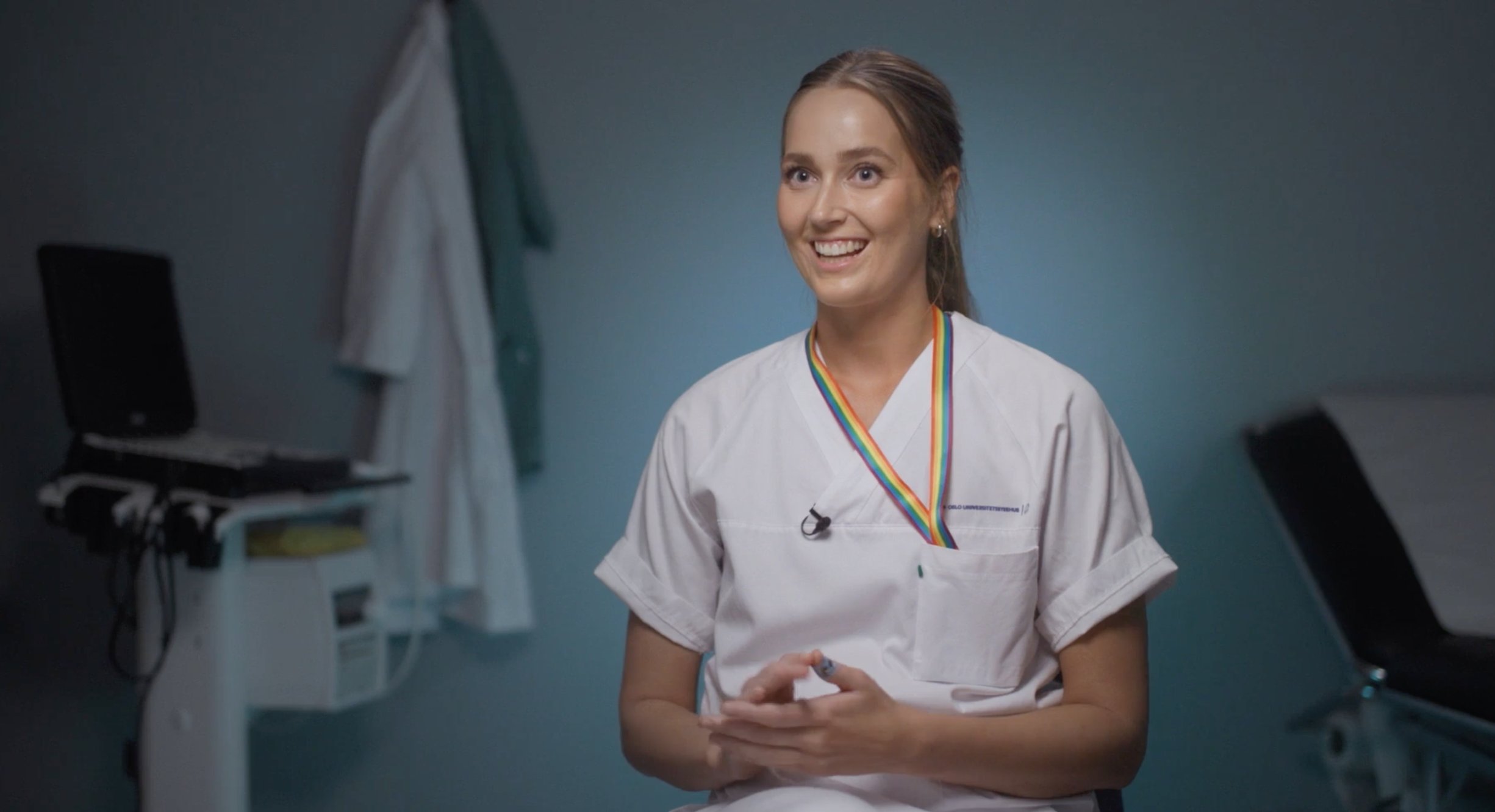 Mathilde (27) ble filmet på jobben: – Kan skje de sykeste ting