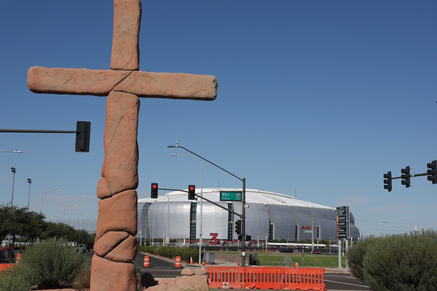 Man detained at Kirk memorial site charged with impersonating cop