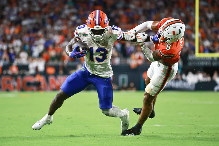 Jadan Baugh first Florida Gator to rush for 1,000 yards since 2015