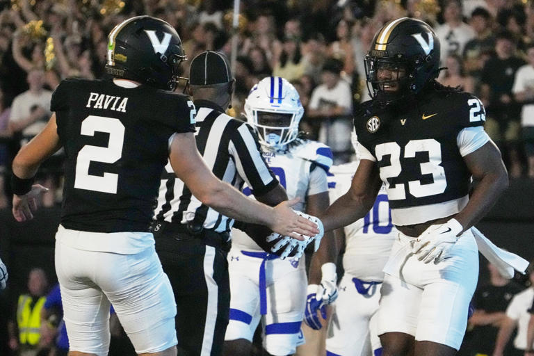 No. 20 Vanderbilt scores its most points in 107 years with 70-21 win ...