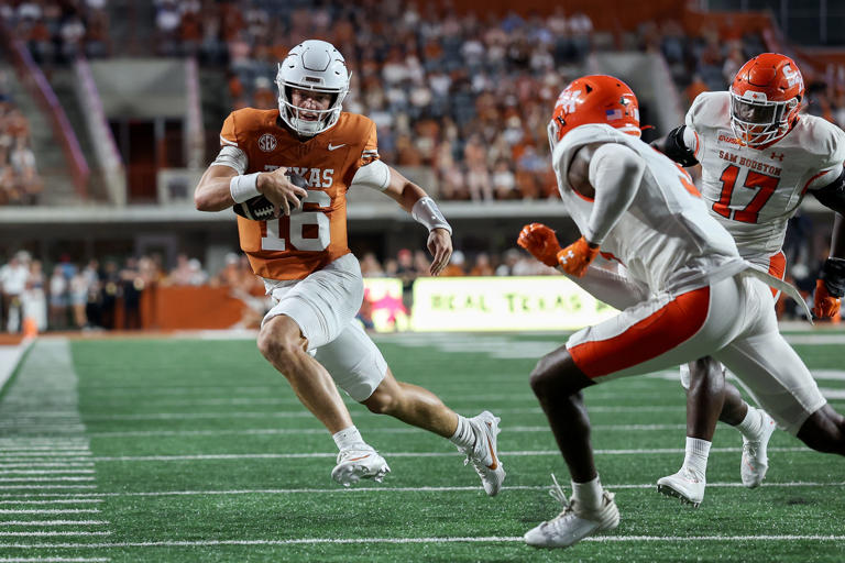 RAPID RECAP: Longhorns, Arch Manning dominate Sam Houston State 55-0