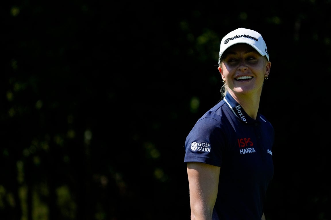 LPGA fan favorite Charley Hull turning heads on and off the course, in ...