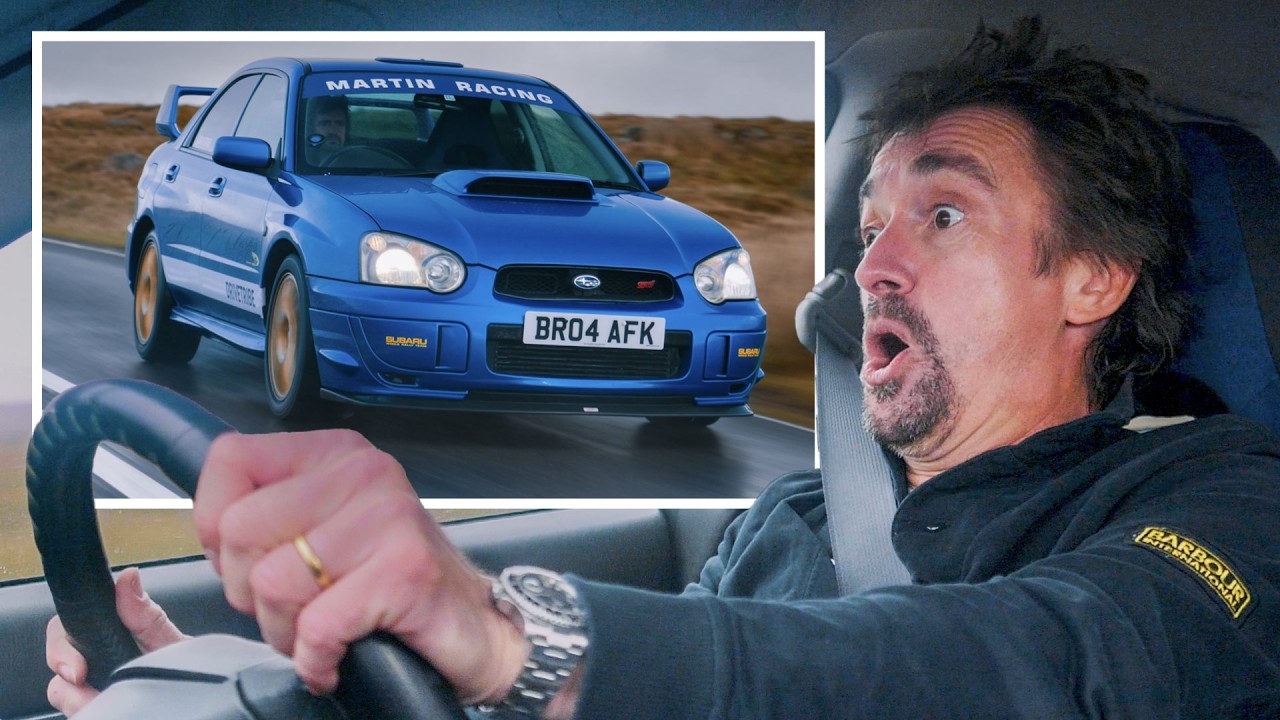 Richard Hammond Drives His 530bhp Grand Tour Subaru for the First Time