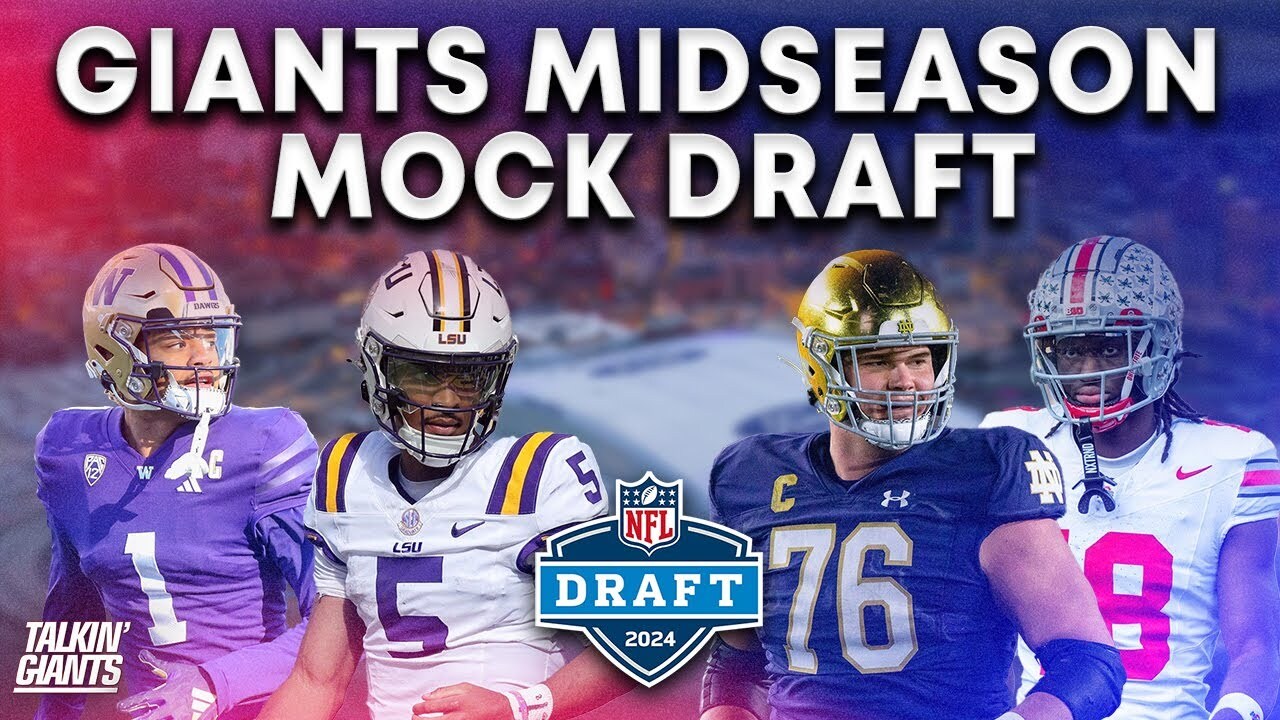 Giants Midseason Mock Draft | 2024 NFL Draft