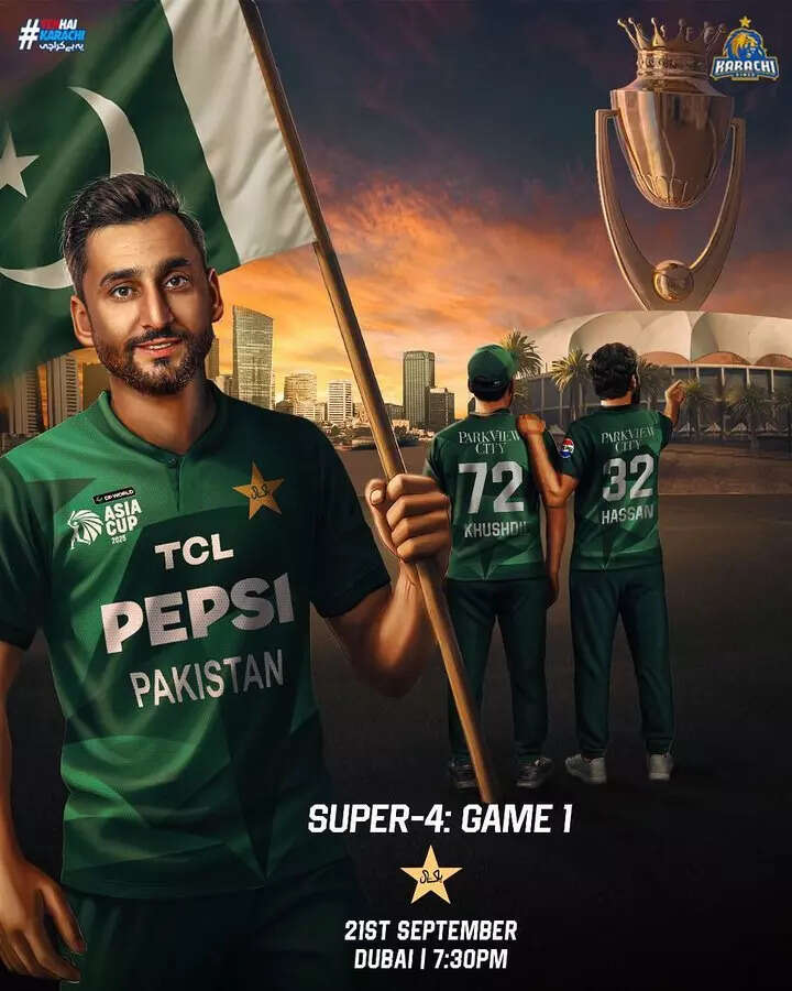 PSL franchise omits India again from its IND vs PAK matchday poster ...