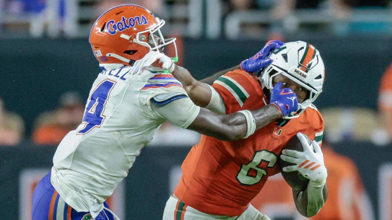 Six notable stats from No. 4 Miami Hurricanes' win over the Florida Gators