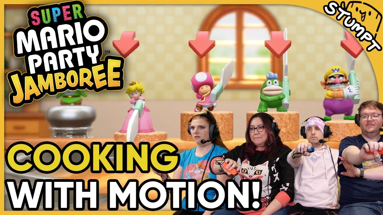 Super Mario Party Jamboree shows the tricky rhythm kitchen in co-op ...
