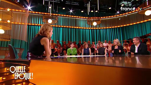 Audrey Crespo-Mara dans l'émission "Quelle Époque" France 2