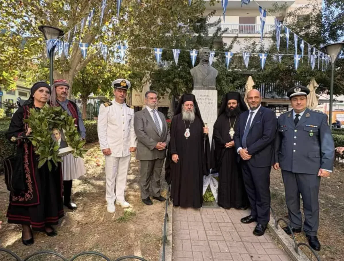 Ο Φωτήλας στις εκδηλώσεις μνήμης στην Πάτρα για τον Ιωάννη Καποδίστρια