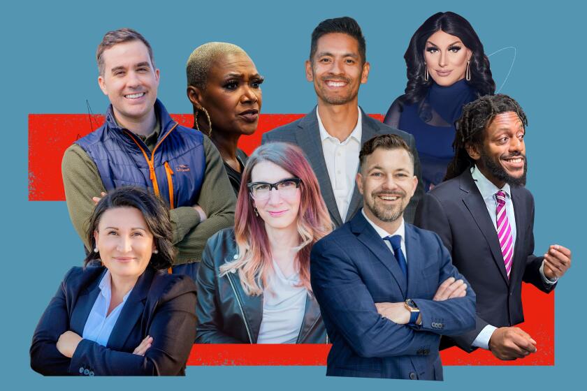 'We can't sit on the sidelines': LGBTQ+ candidates step up amid threats ...