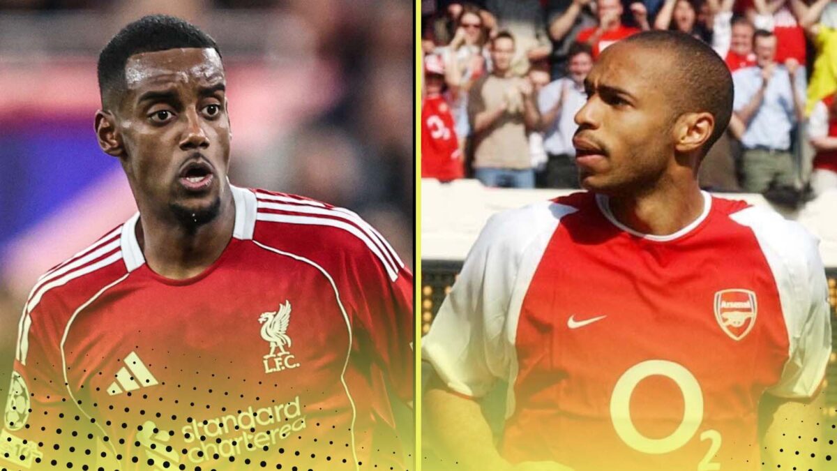 Comparing Alexander Isak’s career record at the age of 26 with Thierry Henry