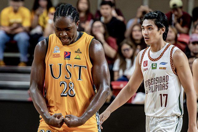 UAAP: Collins Akowe dominates in debut as UST spoils defending champ UP ...