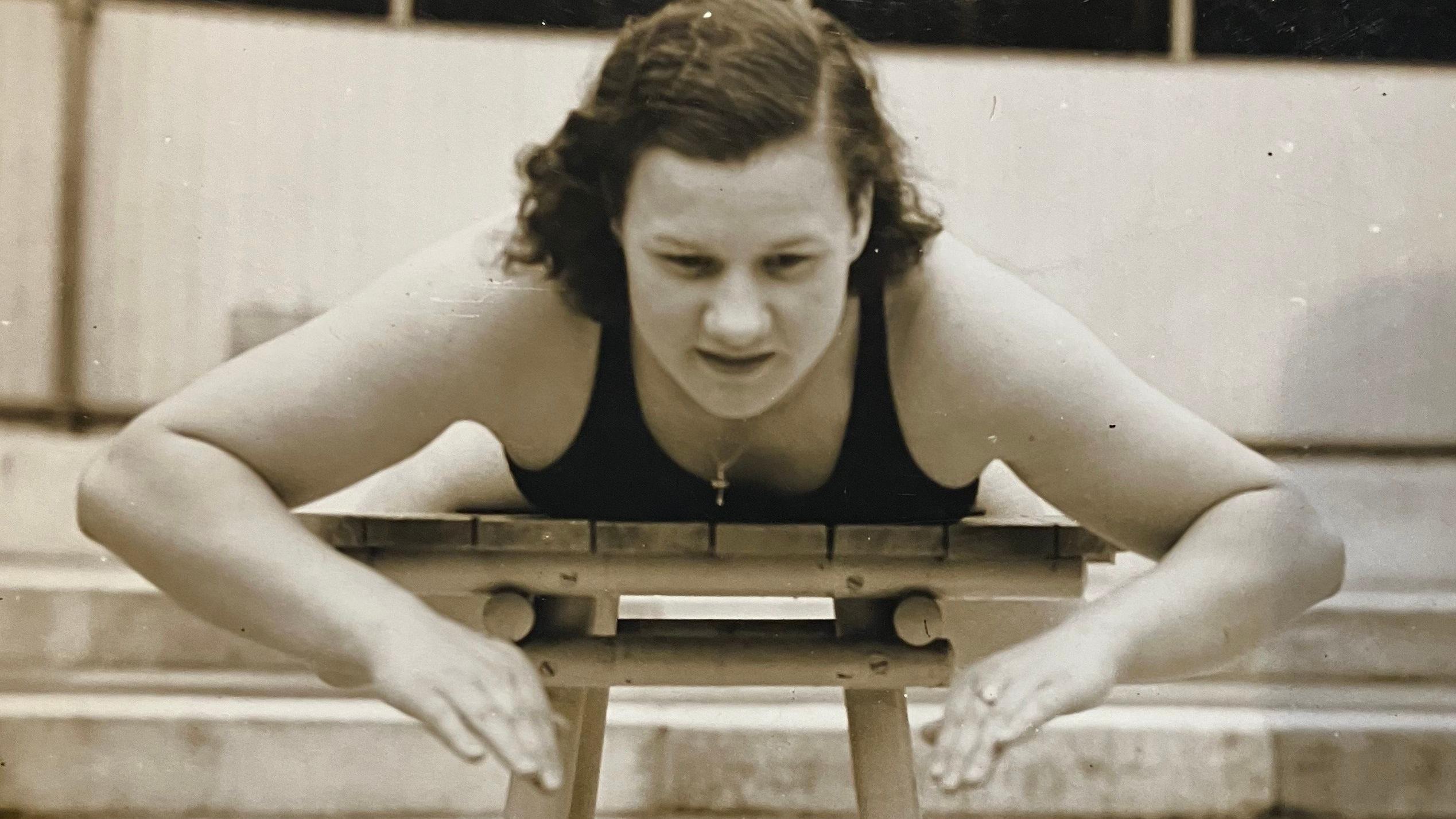 'Our Olympian grandma refused to stand for Hitler'