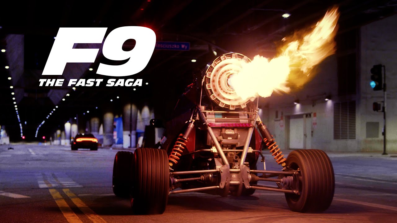 Jet Engine Go-Kart vs RC Car vs Dodge Charger F9