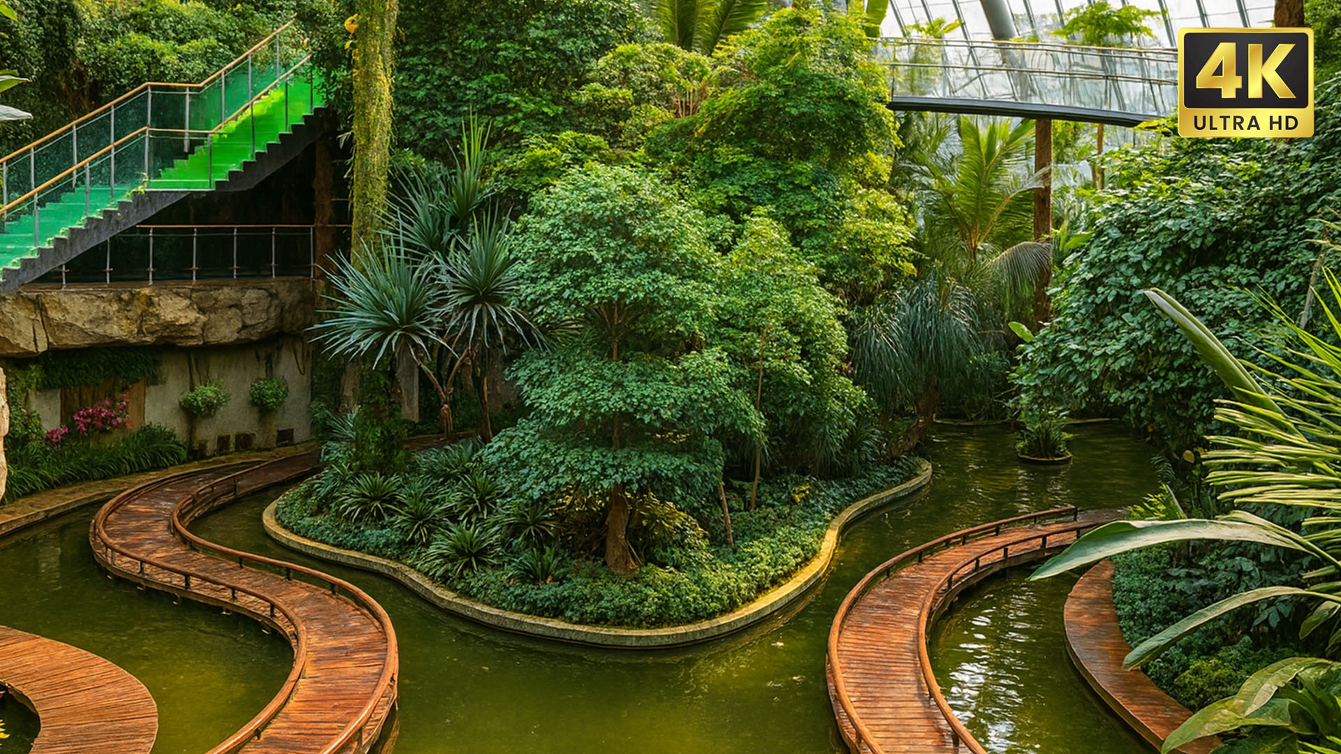 Arsitektur Hutan Dalam Ruangan di Tiongkok – China 4K
