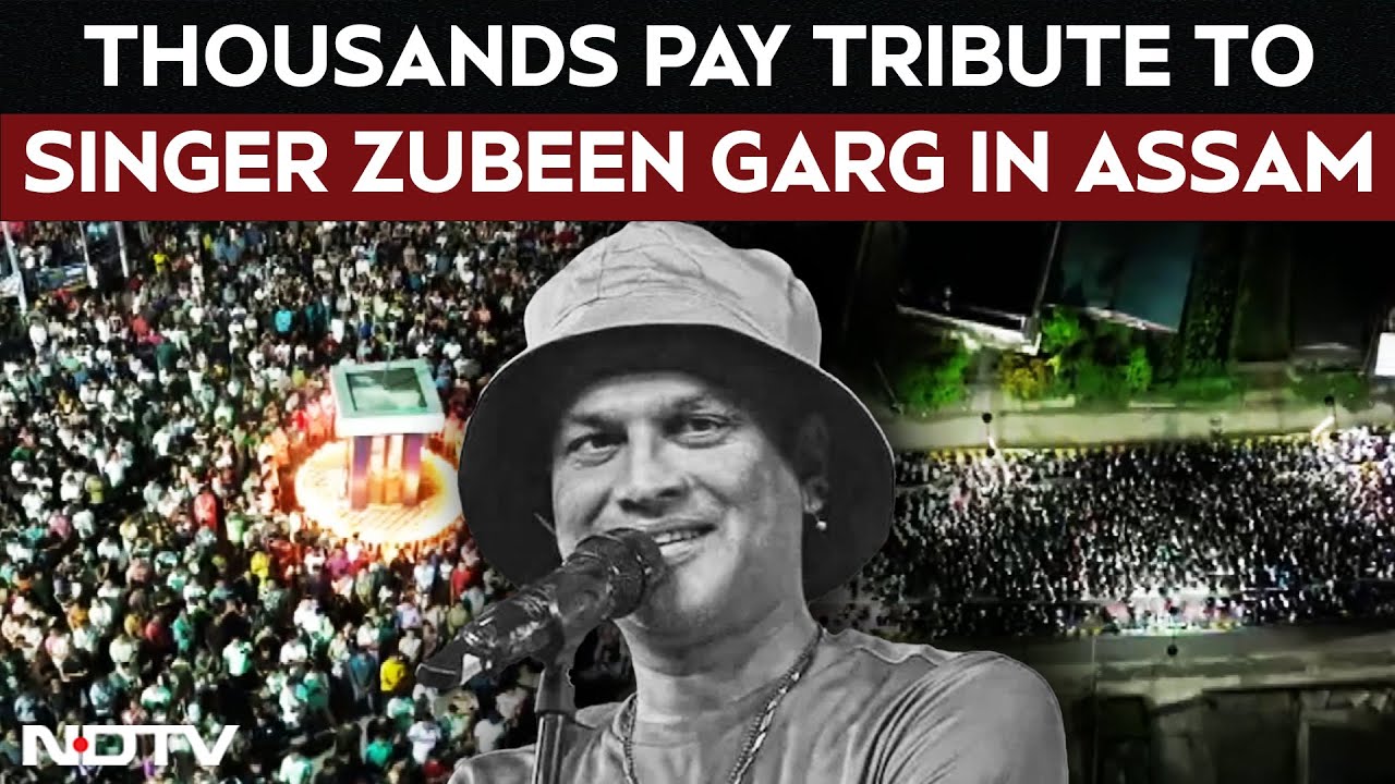 Zubeen Garg Fans Gather In Large Numbers To Pay Tributes To Celebrated ...