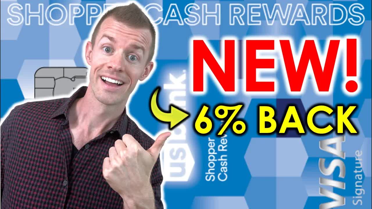 New card! US Bank Shopper Rewards Card (6% cash back)