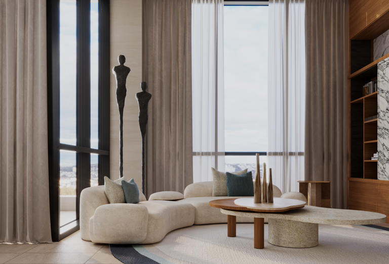 How to Hang Curtains the Way an Interior Designer Would — To Balance ...