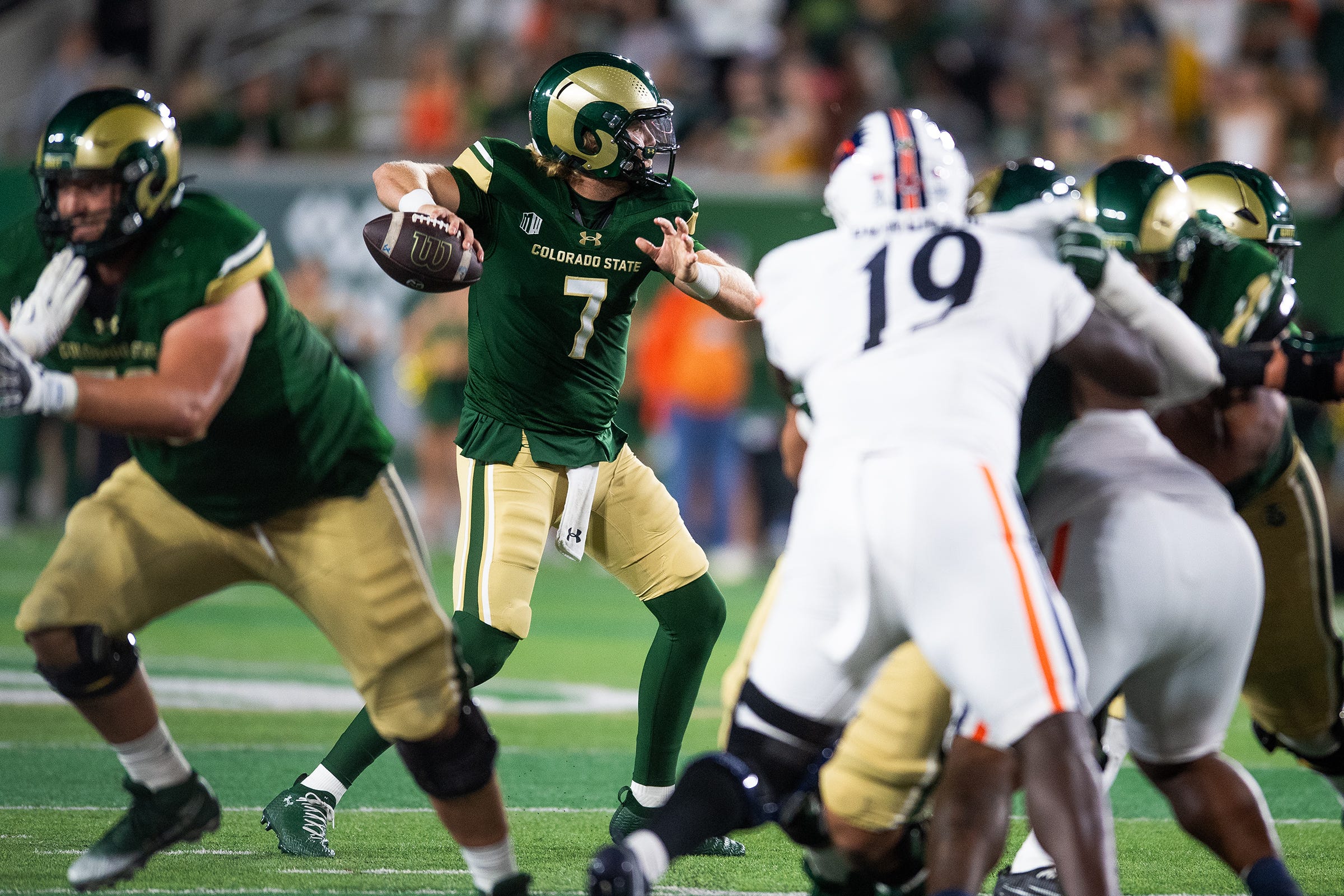 Colorado State coach Jay Norvell names starting quarterback to face ...