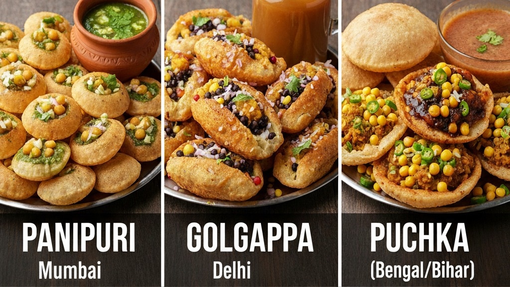 Panipuri, Golgappa and Puchka: How they differ across India