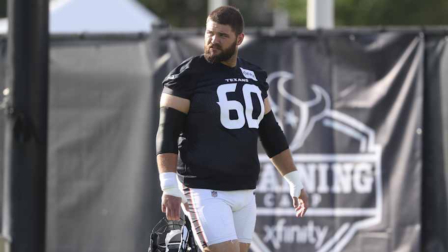 Texans Starting Offensive Lineman to Miss Multiple Weeks