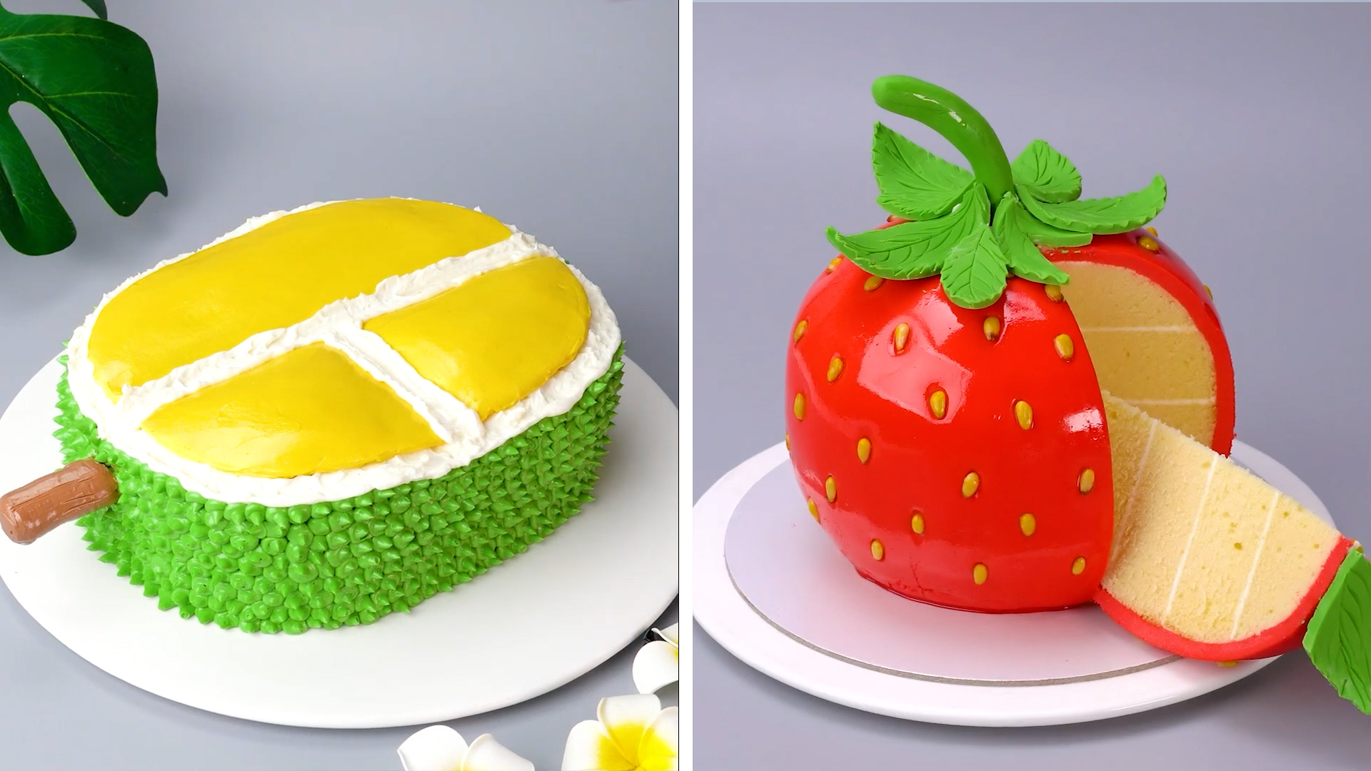 How to Make Fruit Shaped Cakes