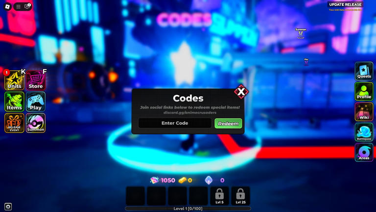 [UPDATE 3.0 NEW CODES] Anime Crusaders codes (January 2026)