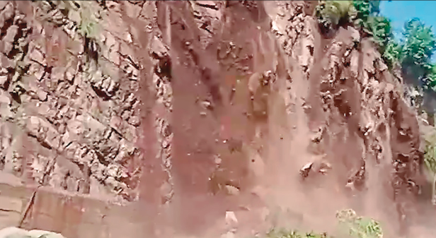 Land sinking in J-K's Poonch, dozens of structures damaged