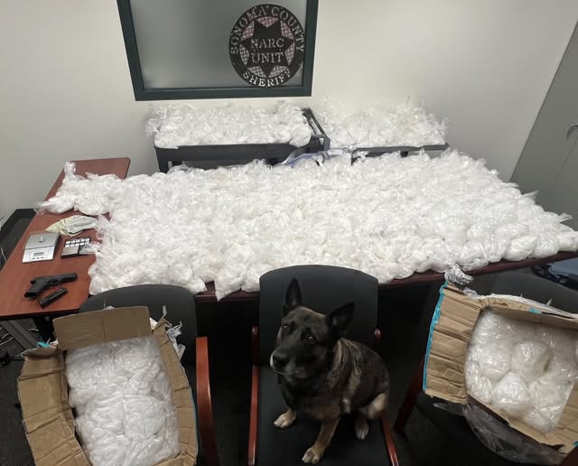 California police seize nearly 500 pounds of meth in massive $500,000 ...