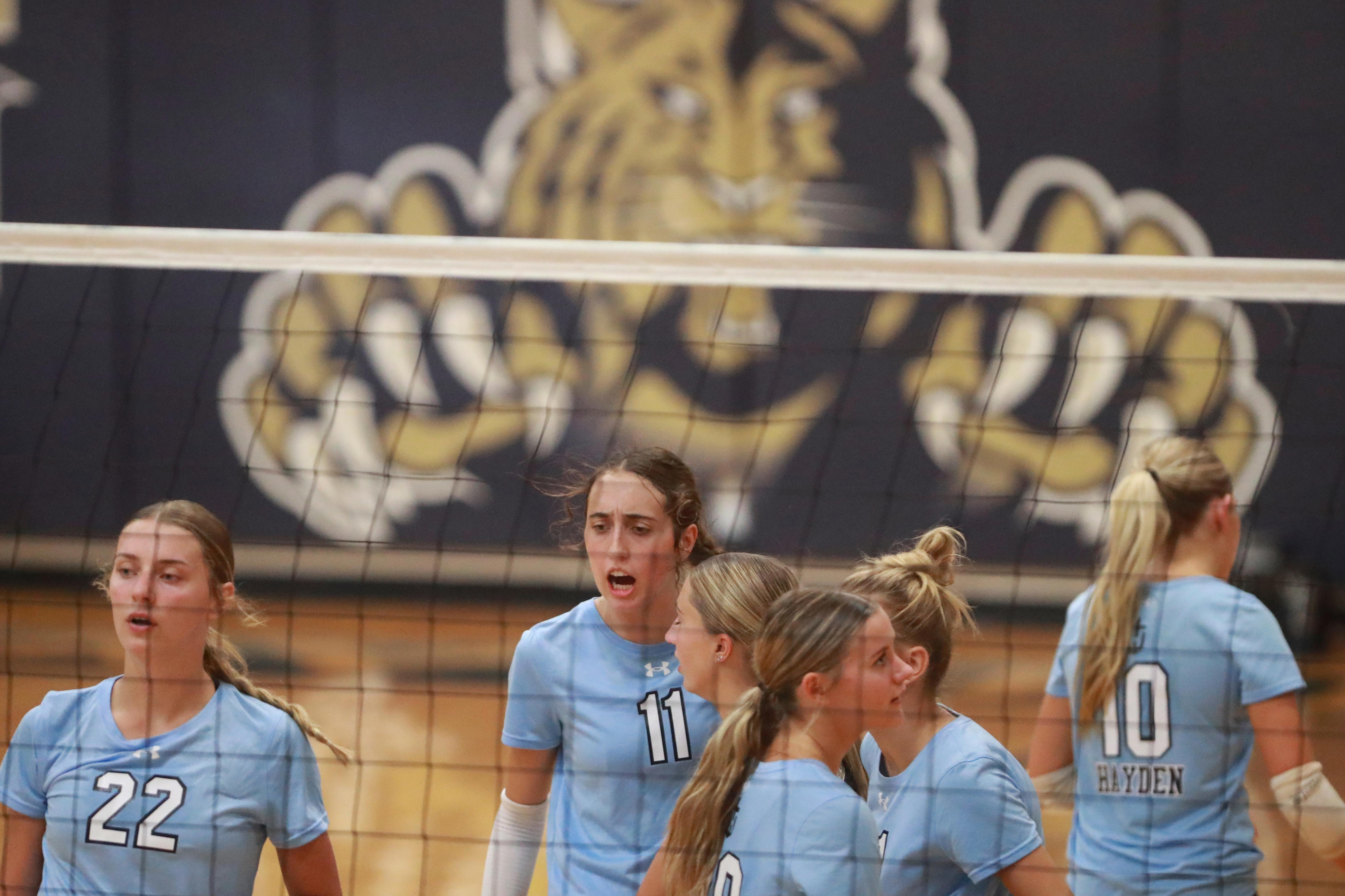 KSHSAA Class 4A Volleyball State Championship: Hayden falls to Andale ...