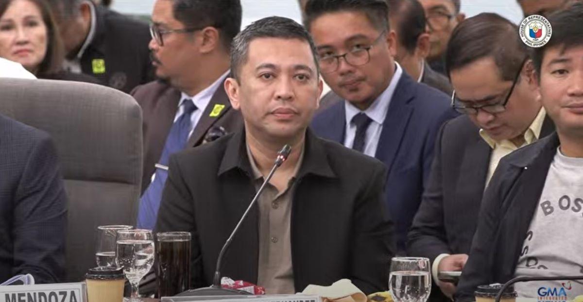 Dismissed DPWH engineer Jaypee Mendoza leaves House custody