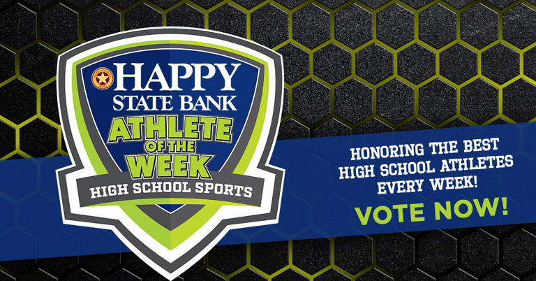 See who won Happy State Bank High School Athlete of the Week voting