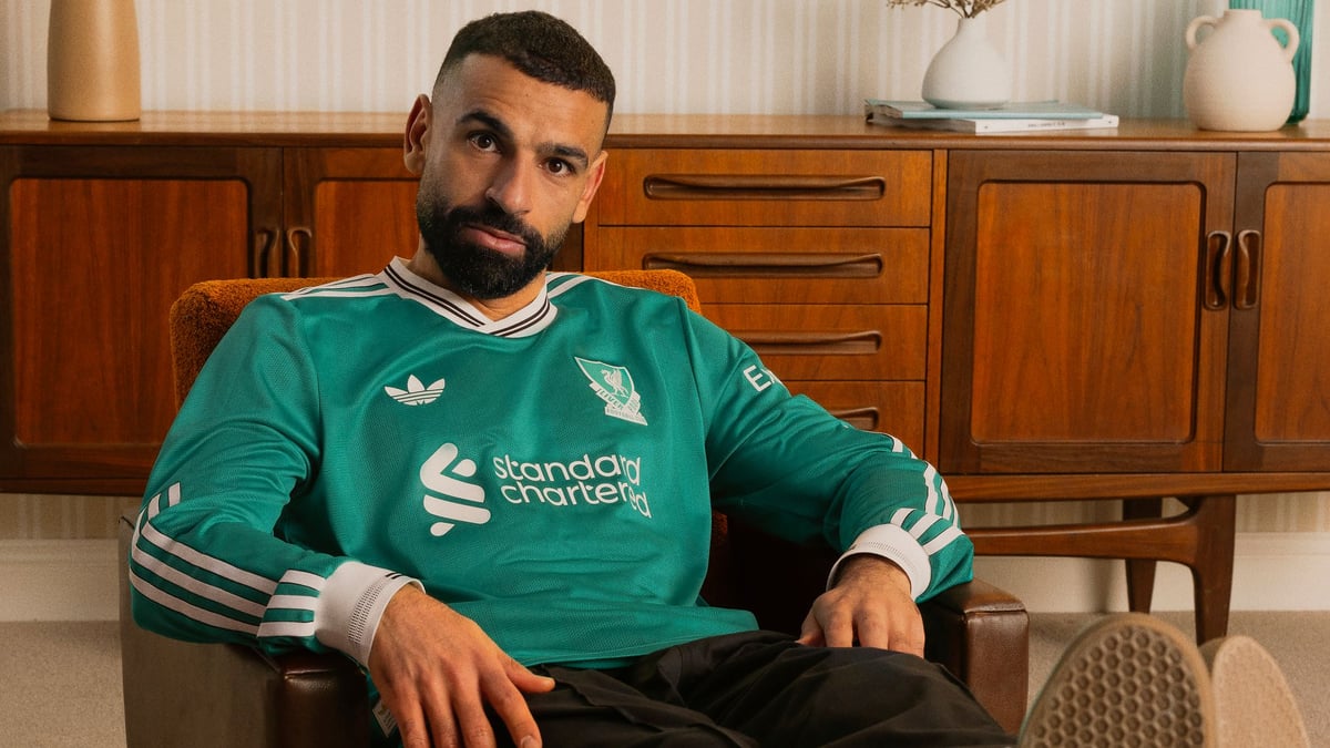 Liverpool unveil new adidas third kit inspired by 90s classics