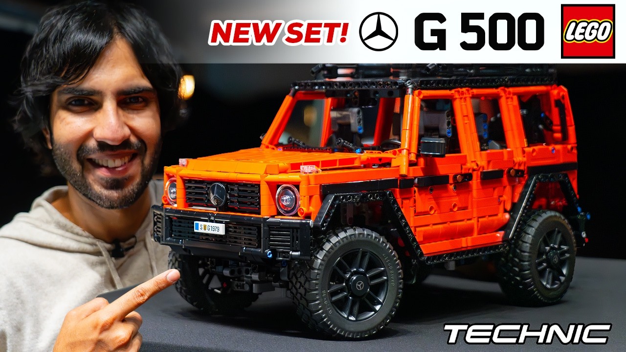 LEGO Technic Mercedes G-Wagon Set Build Review