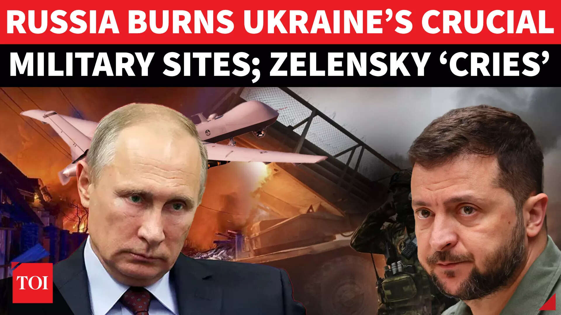 84 Russian Drones Bleed Ukraine, Massive Strike Destroys Zelensky’s ...
