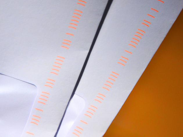 Orange Striche auf Briefen – Bürger sollten Bedeutung unbedingt kennen