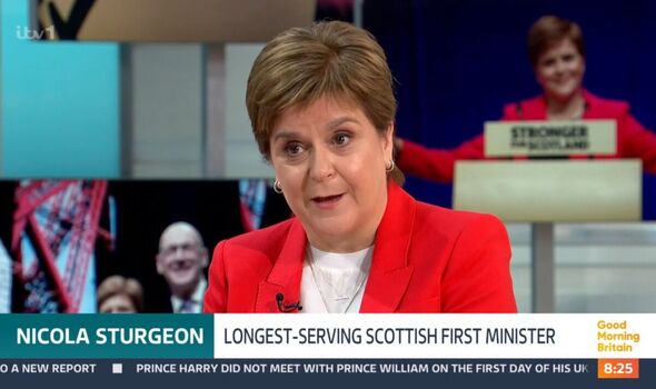 GMB's Susanna Reid skewers Nicola Sturgeon as Scottish flag row erupts