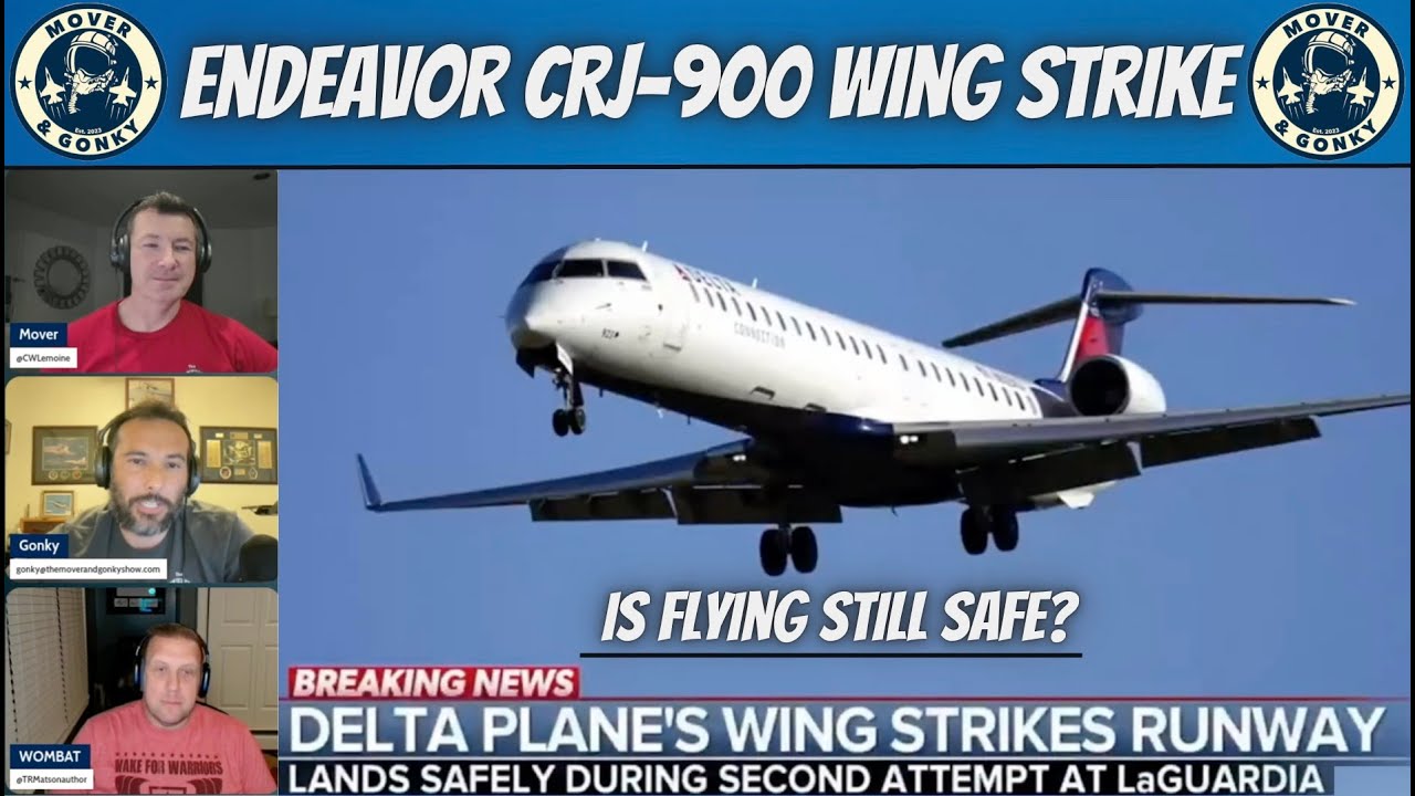 CRJ Wing Strike On Go Around - Is Flying Still Safe? Airline Pilots React