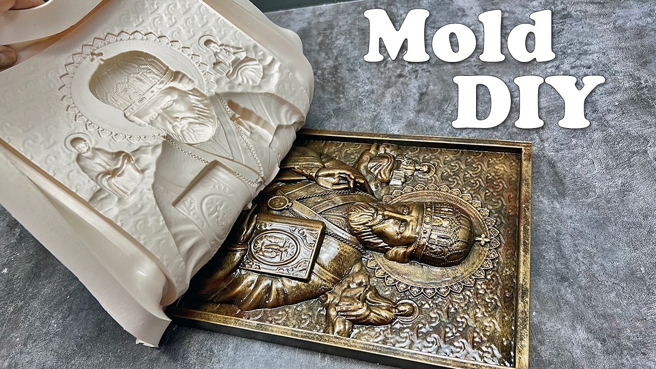 Creating a Stunning Large Sacred Icon – 3D Printing, Silicone Molding ...