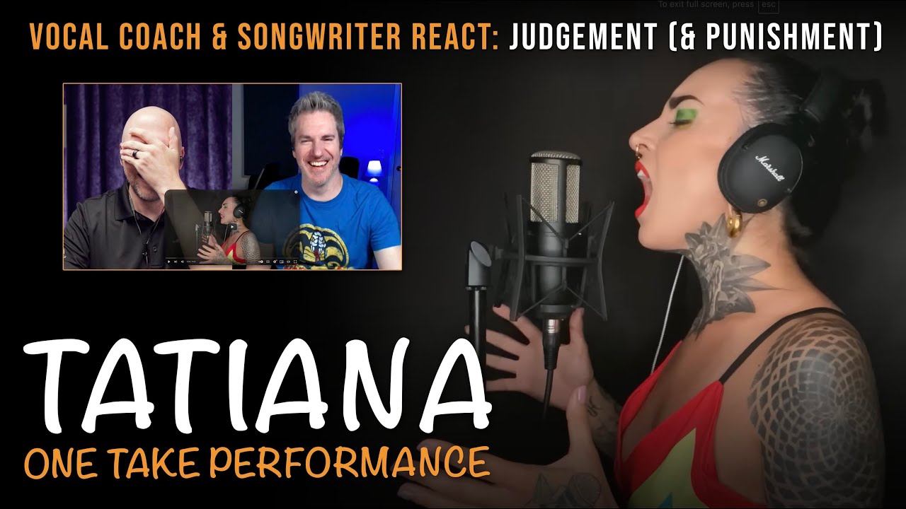 Vocal Coach & Songwriter React to Tatiana (Jinjer) – One Take Performance