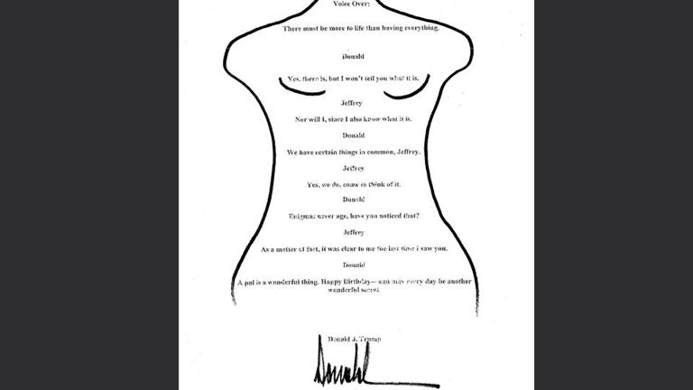 Trump’s Lewd Drawing And A ‘Depreciation’ Check: The Most Shocking ...